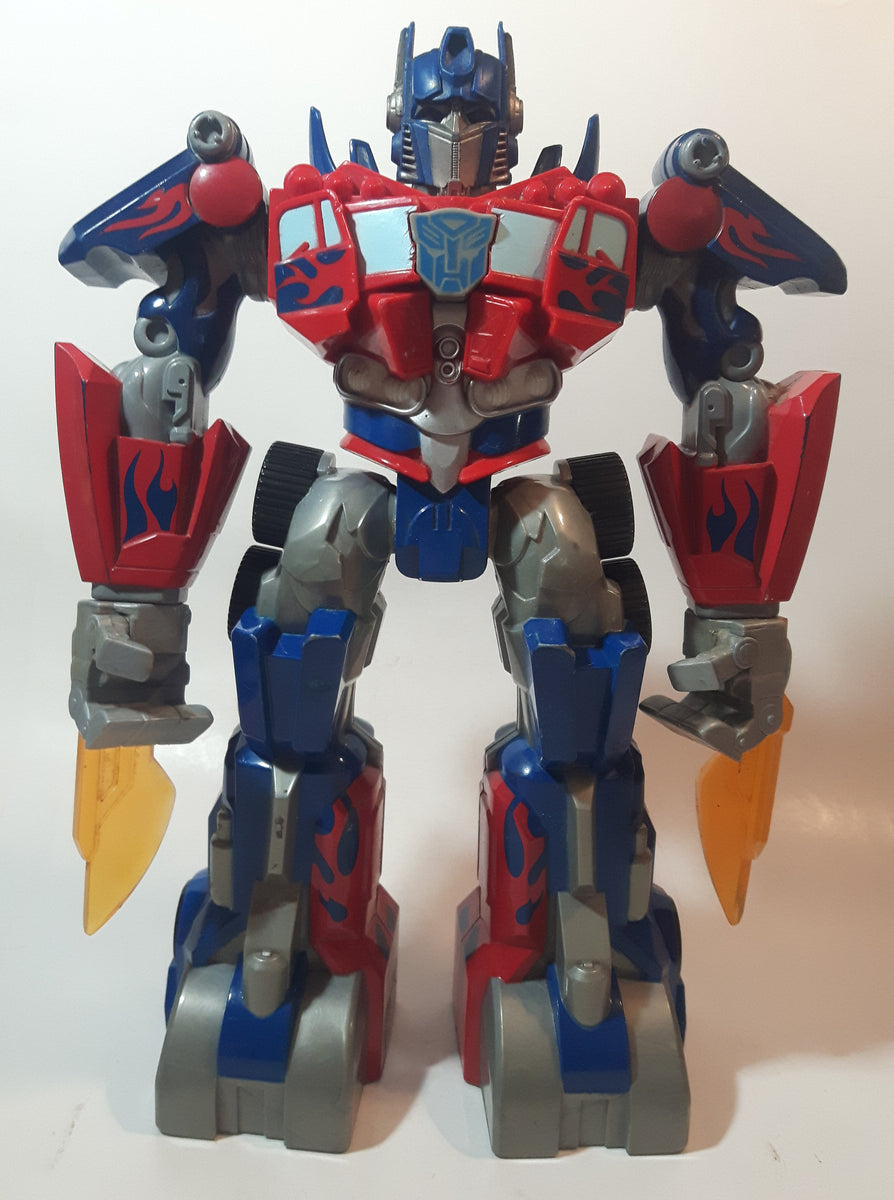 2009 Hasbro Transformers Optimus Prime Talking and Light Up Eyes 11 T Treasure Valley Antiques Collectibles