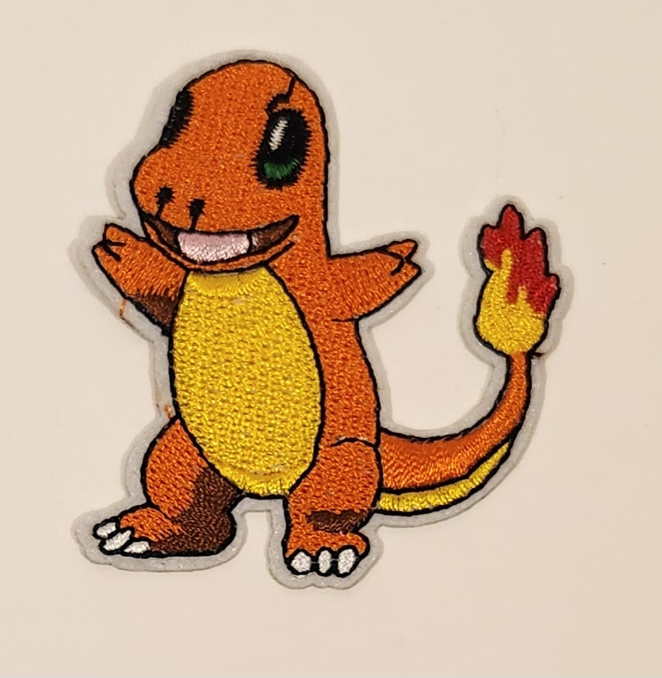 Pokemon Charmander Embroidered Fabric Patch Badge – Treasure Valley Antiques & Collectibles