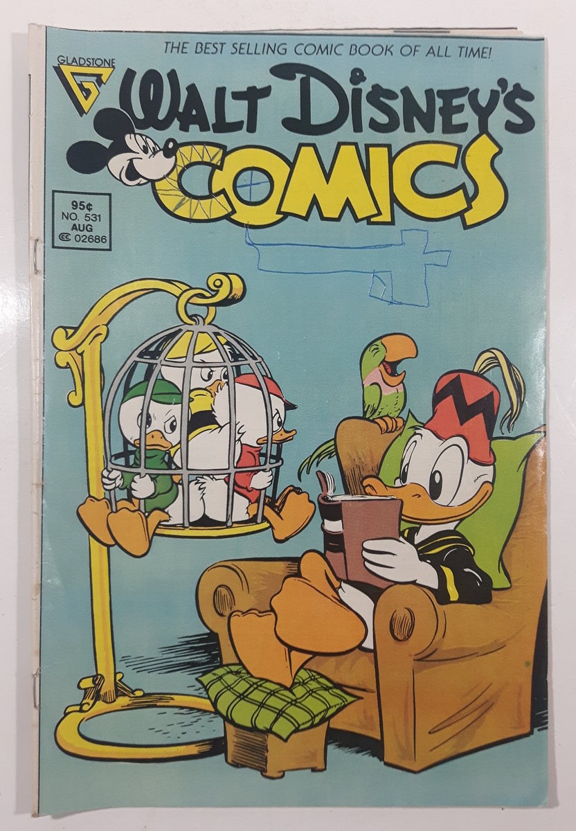 1988 Gladstone Aug. No. 531 Walt Disney's Comics Comic Book – Treasure Valley Antiques ...