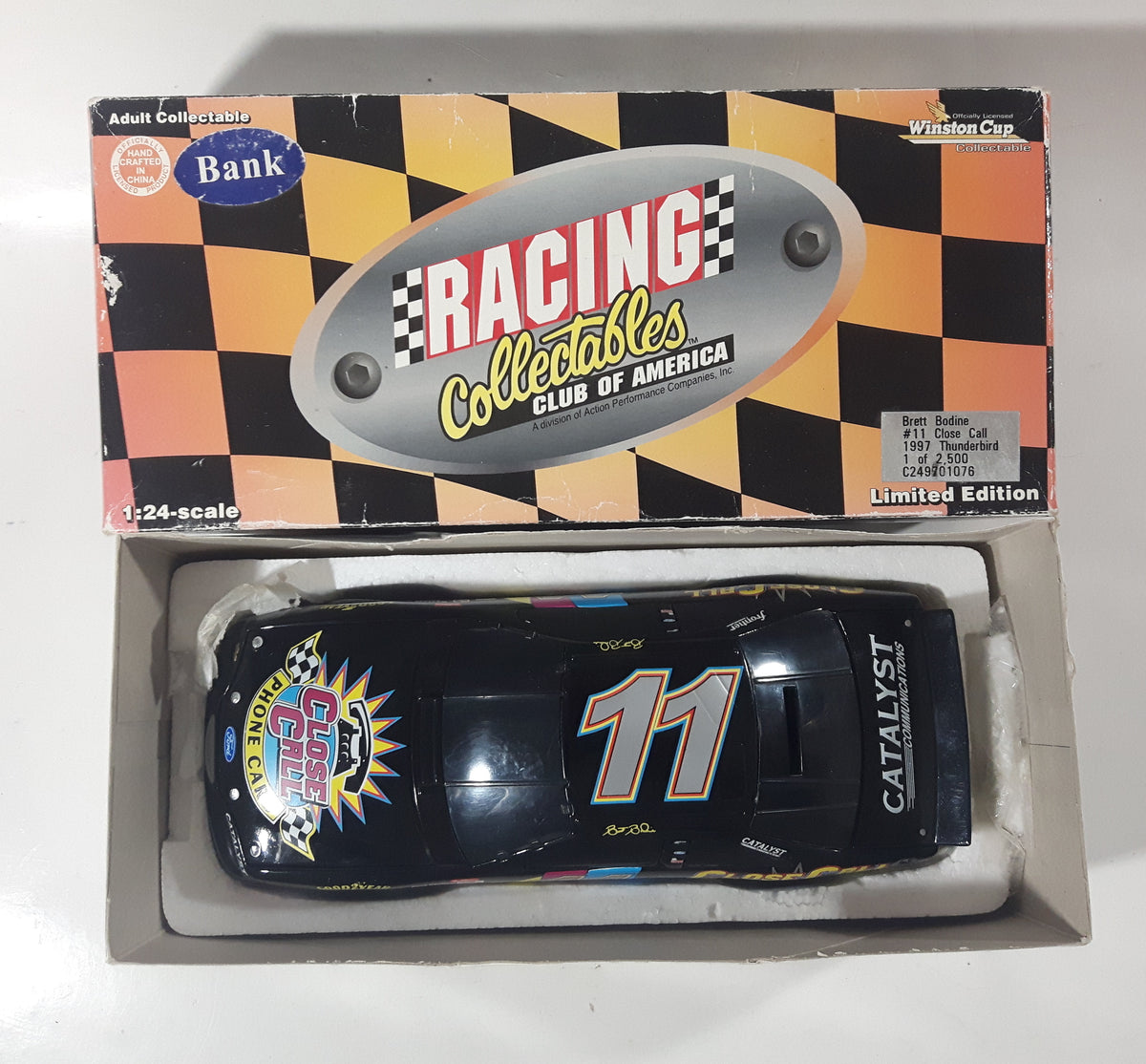 1996 Action Racing Collectables Club of America Winston Cup #11 Brett ...