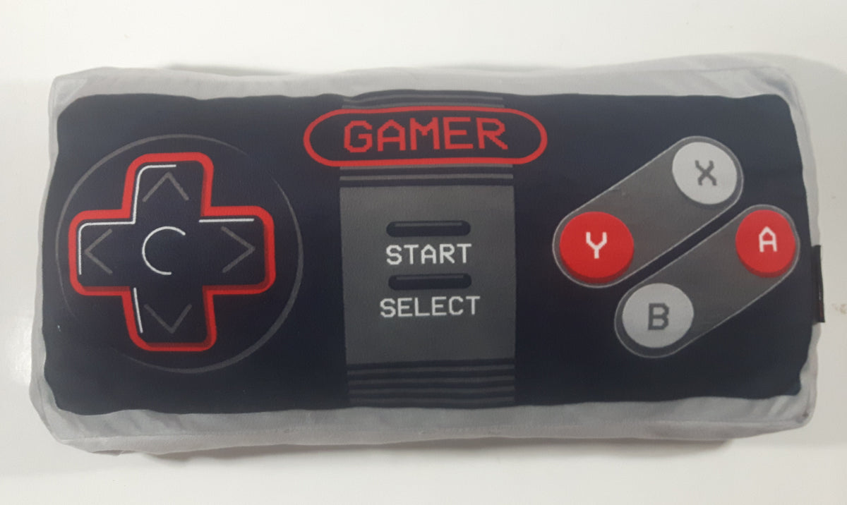 EB Games NES Nintendo Remote Controller "Gamer" Stuffed Plush Pillow C ...