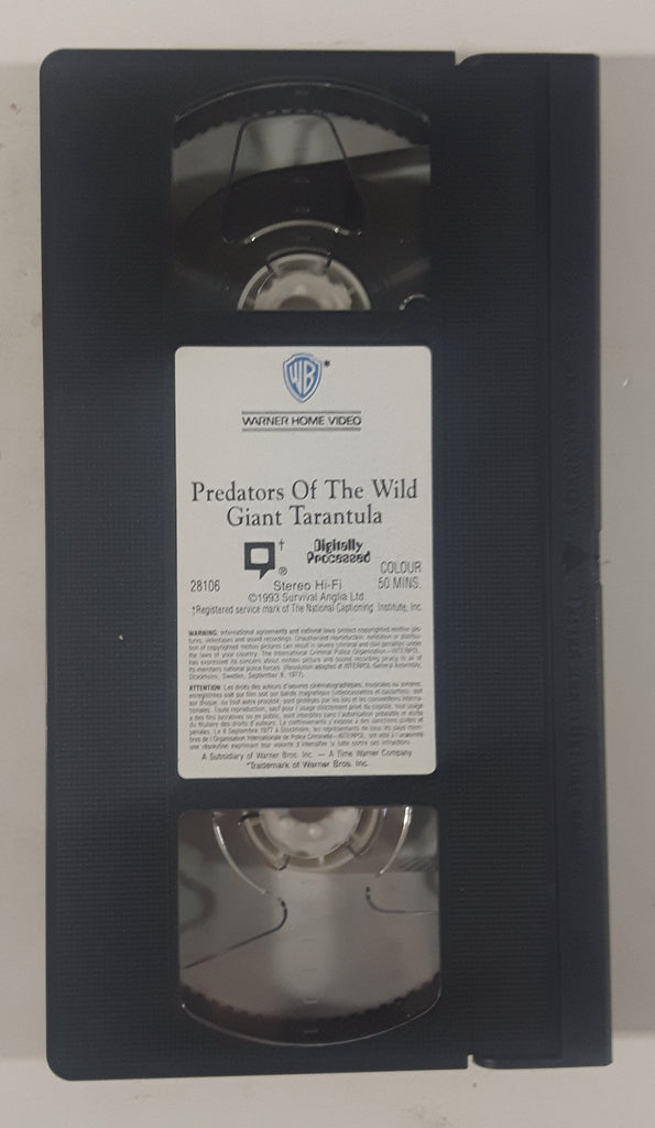1994 Time Warner Presents Predators Of The Wild Giant Tarantula Movie – Treasure Valley Antiques ...