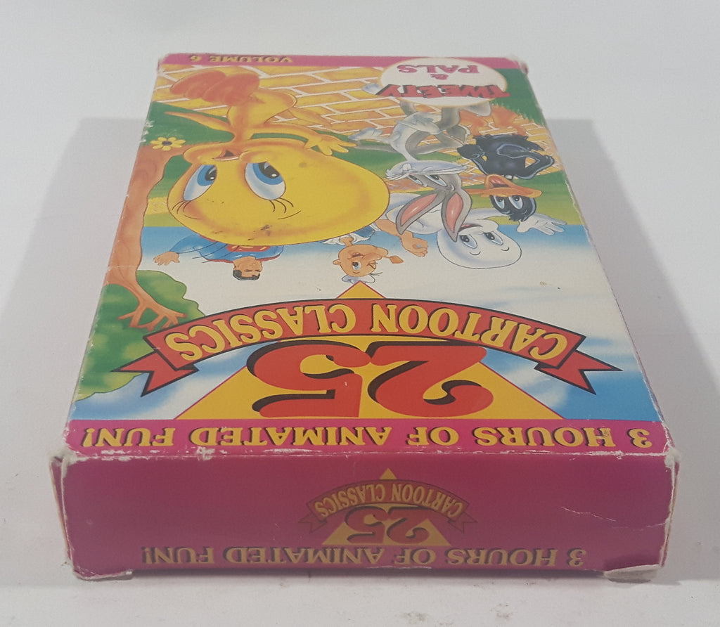 1992 UAV 3 Hours of Animated Fun! 25 Cartoon Classics Tweety & Pals Vo ...