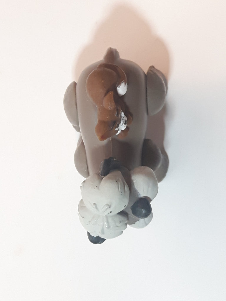 Disney 101 Dalmatians Colonel Dog and Sergeant Tibbs The Cat 2 1/2" Ta ...