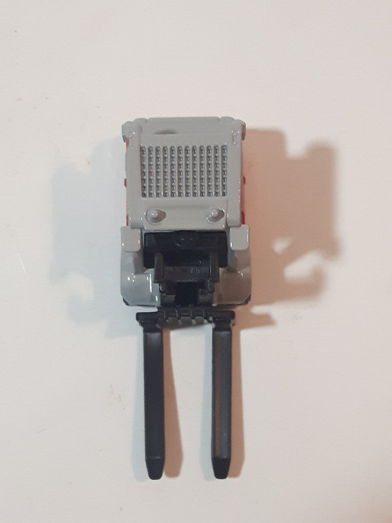 2009 Matchbox Power Lift 2000 Fork Lift Red and Grey Die Cast Toy Car ...