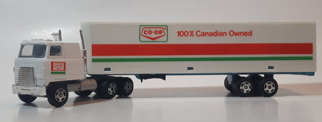 Very Rare ERTL Co-op 100% Canadian Owned Semi Truck and Trailer White ...