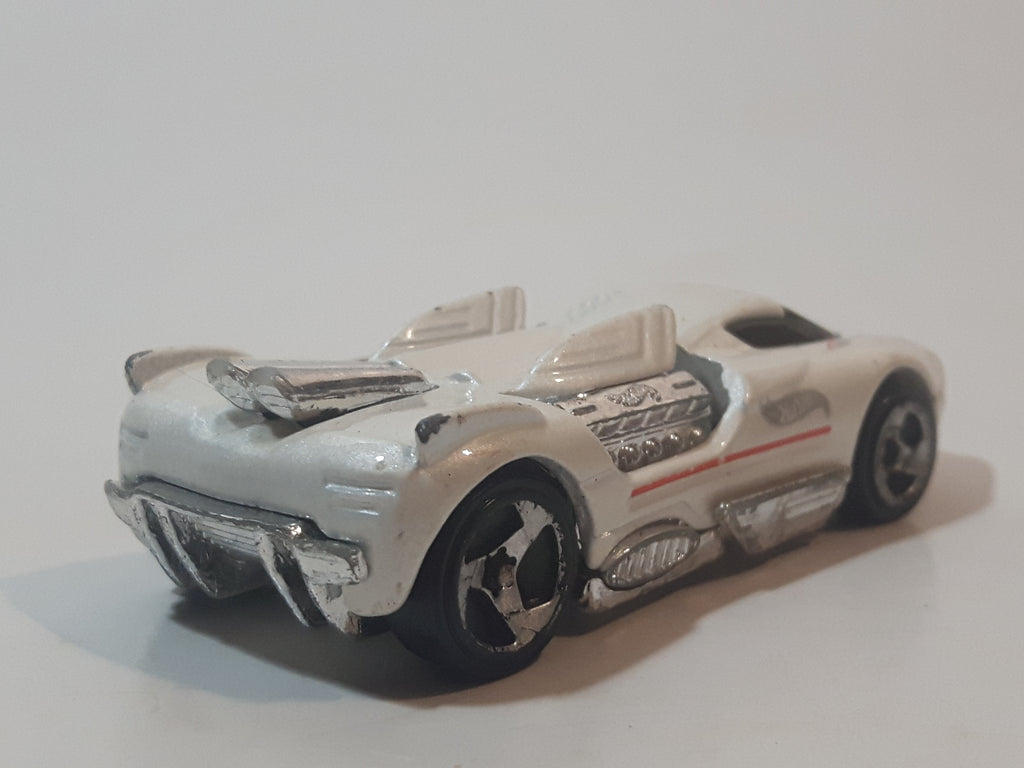 2002 Hot Wheels Crash Curve Maelstrom White Die Cast Toy Car Vehicle ...