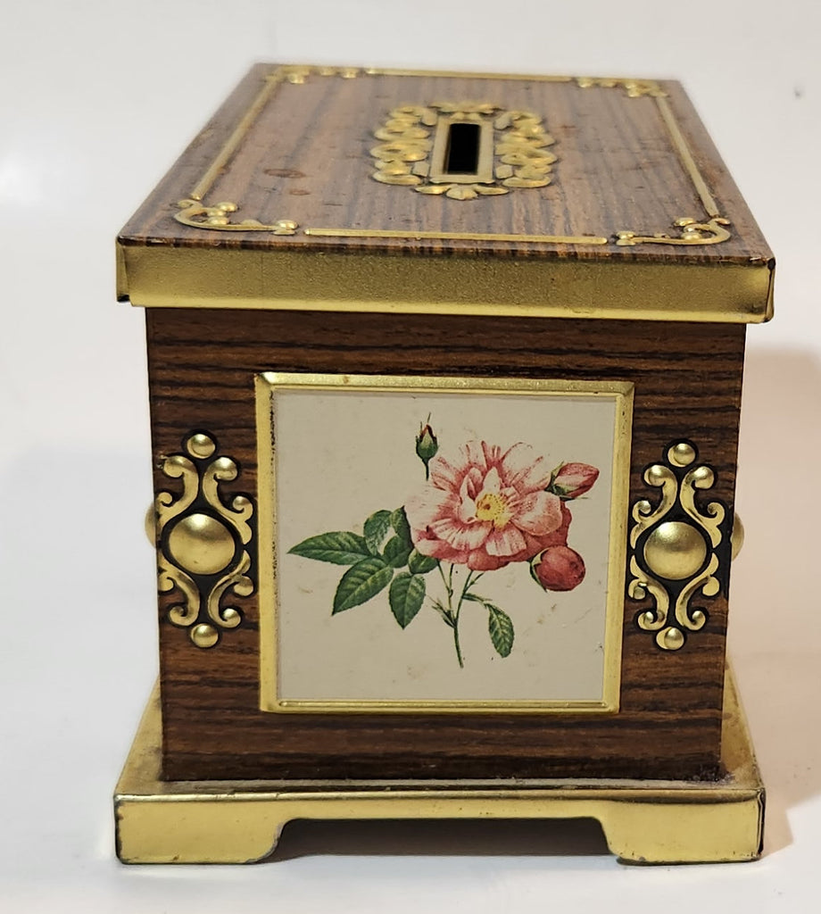 Vintage Harry Vincent Blue Bird Confectionary Pink and Yellow Flower C ...