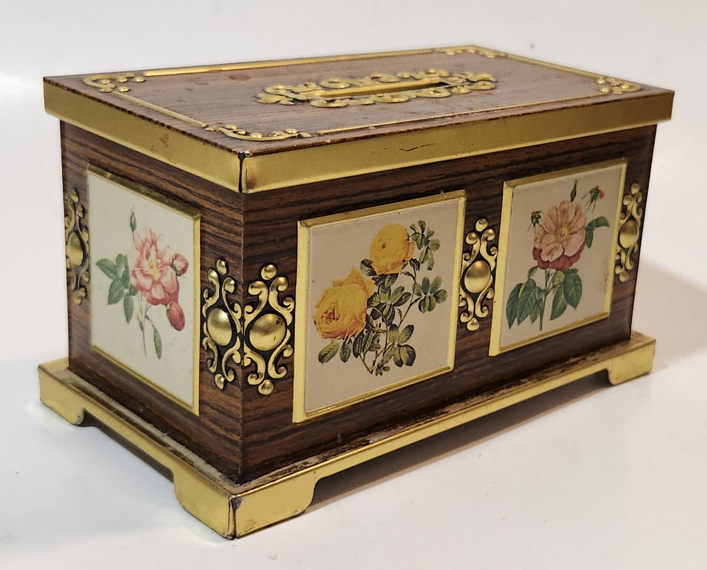 Vintage Harry Vincent Blue Bird Confectionary Pink and Yellow Flower C ...