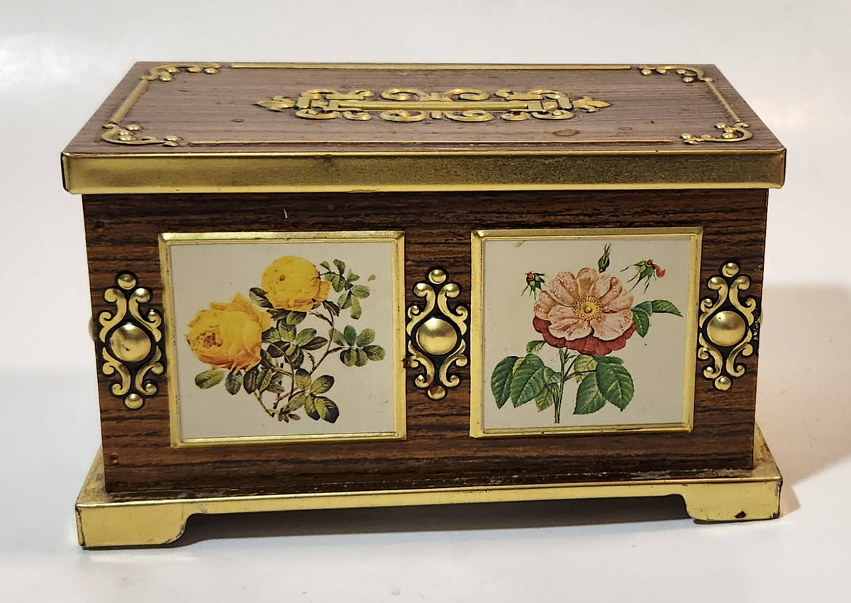 Vintage Harry Vincent Blue Bird Confectionary Pink and Yellow Flower C ...