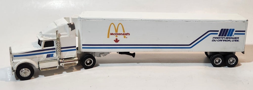 Rare ERTL Martin Brower Du Canada Ltee McDonald's Semi Truck and Trail ...