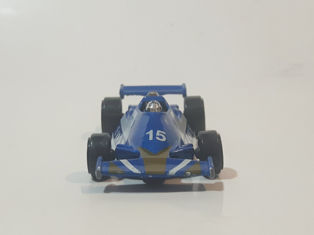 Maisto Formula 1 Turbo 15 Bruiser Blue and White Die Cast Toy Race Car ...