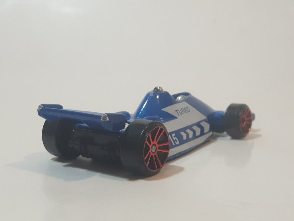 Maisto Formula 1 Turbo 15 Bruiser Blue and White Die Cast Toy Race Car ...