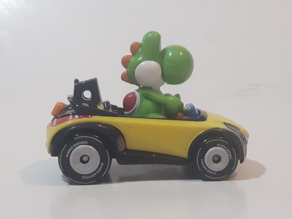 2020 Hot Wheels Nintendo Mario Kart Yoshi Yellow Die Cast Toy Car Vehi ...