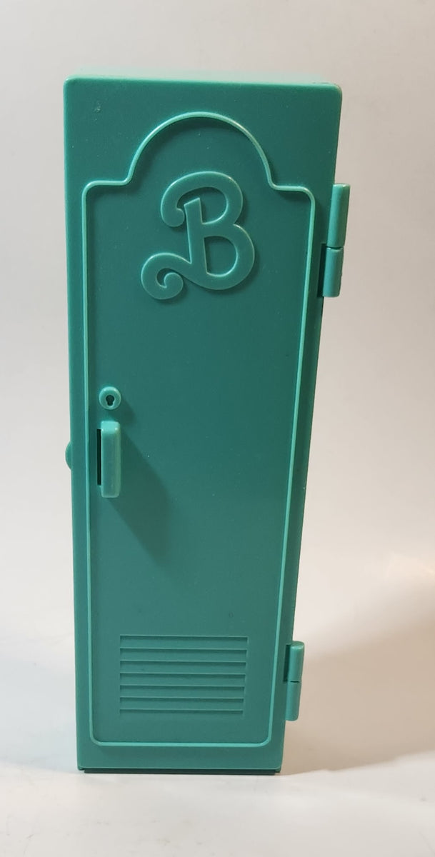 1991 Mattel Barbie High School Locker Green Plastic Doll Toy – Treasure ...