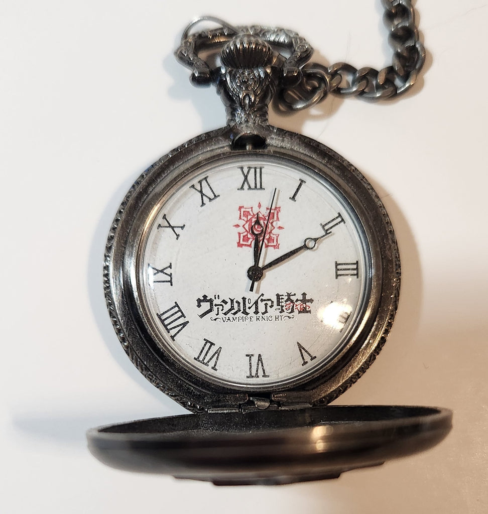 Vampire Knight Metal Embossed Pocket Watch – Treasure Valley Antiques ...