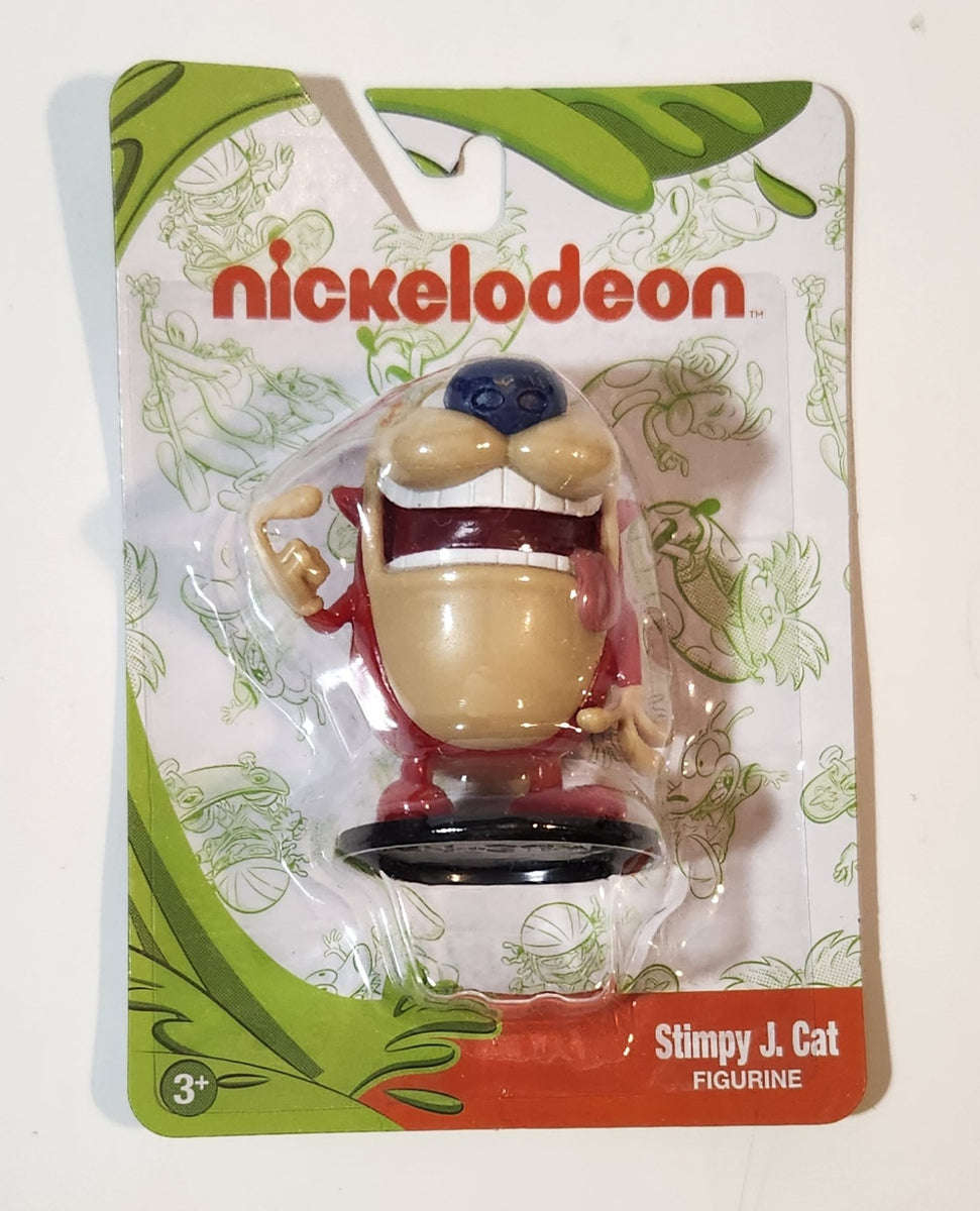2023 Viacom Nickelodeon Ren and Stimpy Stimpy J. Cat 2 1/4" Tall Toy F ...