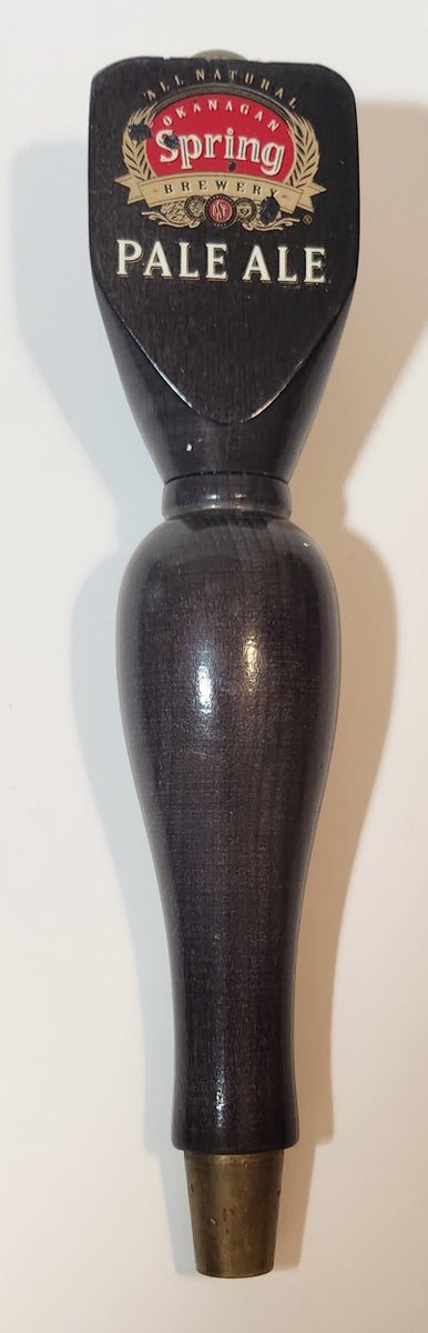 Okanagan Spring Brewery All Natural Pale Ale Beer Tap Wood Pull Handle ...