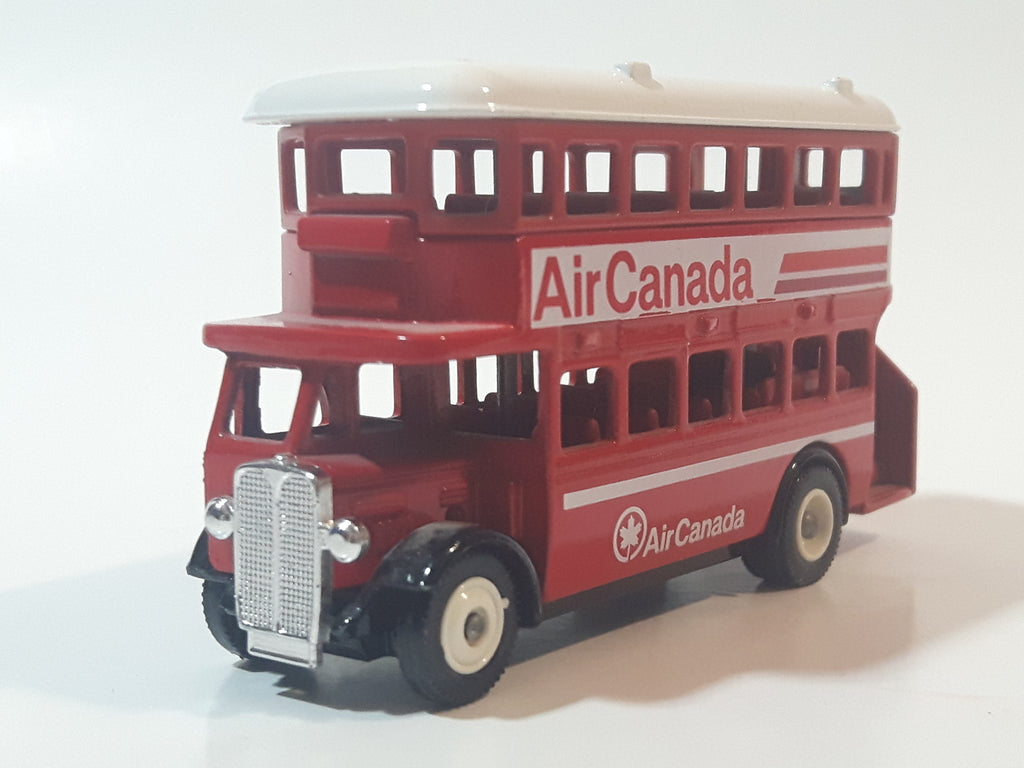 1980s Lledo Promotional Model Double Decker Bus Air Canada Red Die Cas ...