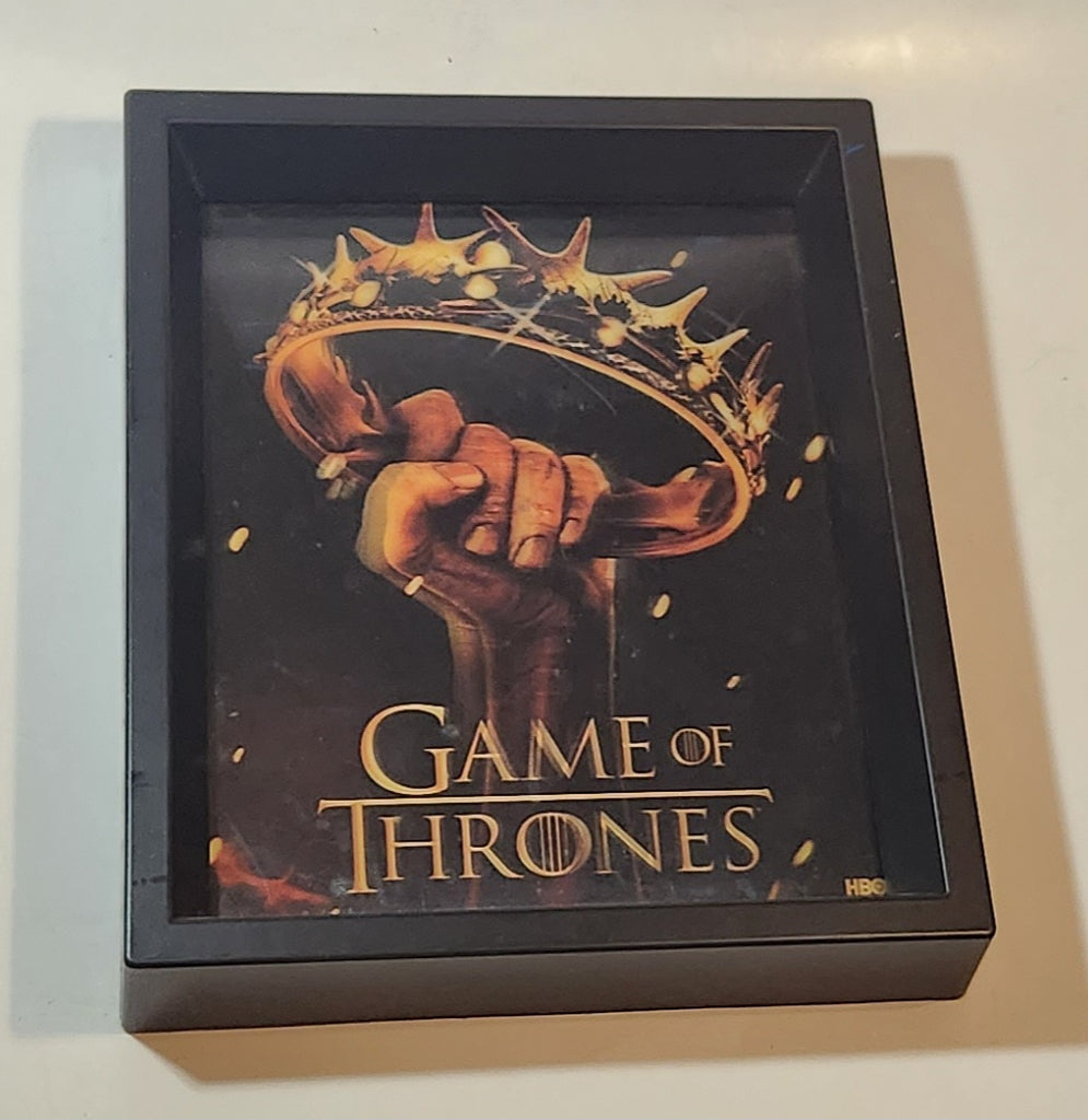 HBO Game Of Thrones 3D Hologram Shadow Box Picture Wall Decor ...