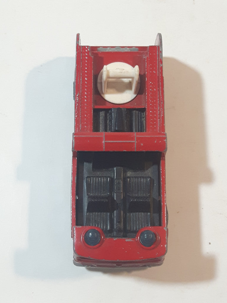 Vintage 1981 Lesney Code Red Snorkel Fire Truck Red Die Cast Toy Car V ...