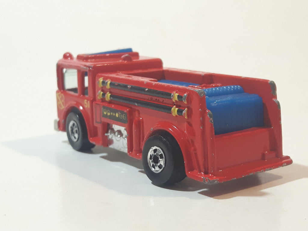 1982 Hot Wheels Fire Eater Red Fire Truck Die Cast Toy Car Vehicle - B ...