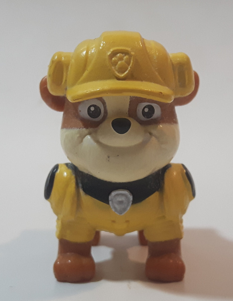 SML Spin Master Paw Patrol Rubble Dog 1 5/8" PVC Toy Figure – Treasure ...