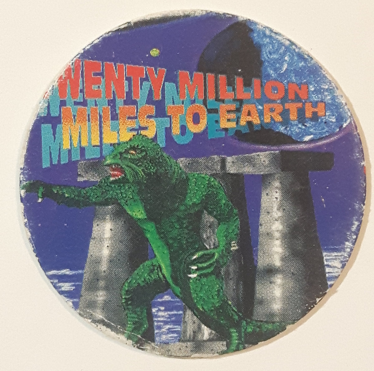 Twenty Millions Miles To Earth 1957 Movie Film Pog Cap – Treasure ...