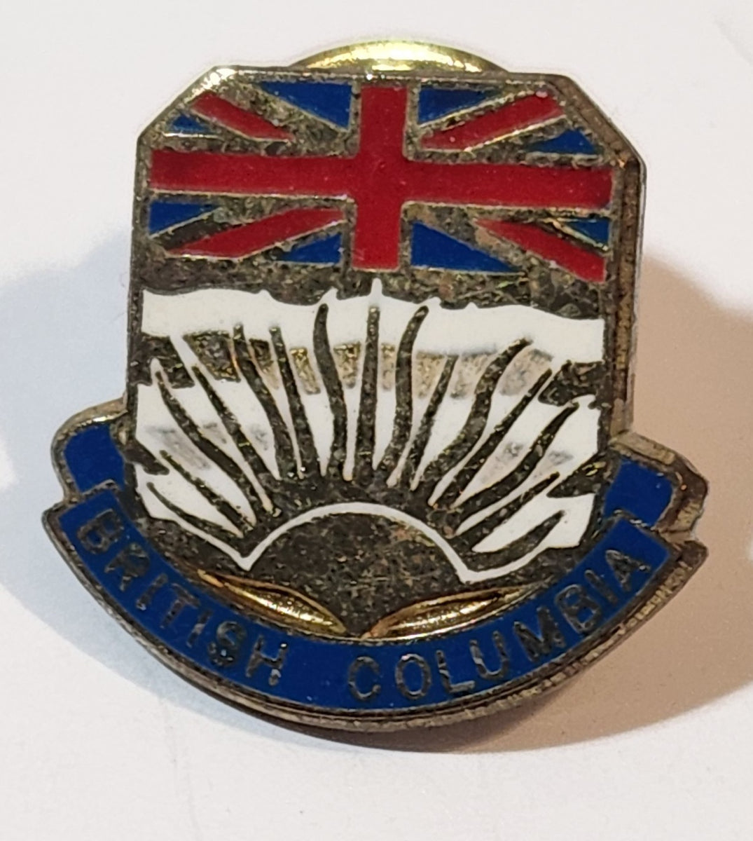 British Columbia Crest Enamel Metal Lapel Pin – Treasure Valley ...