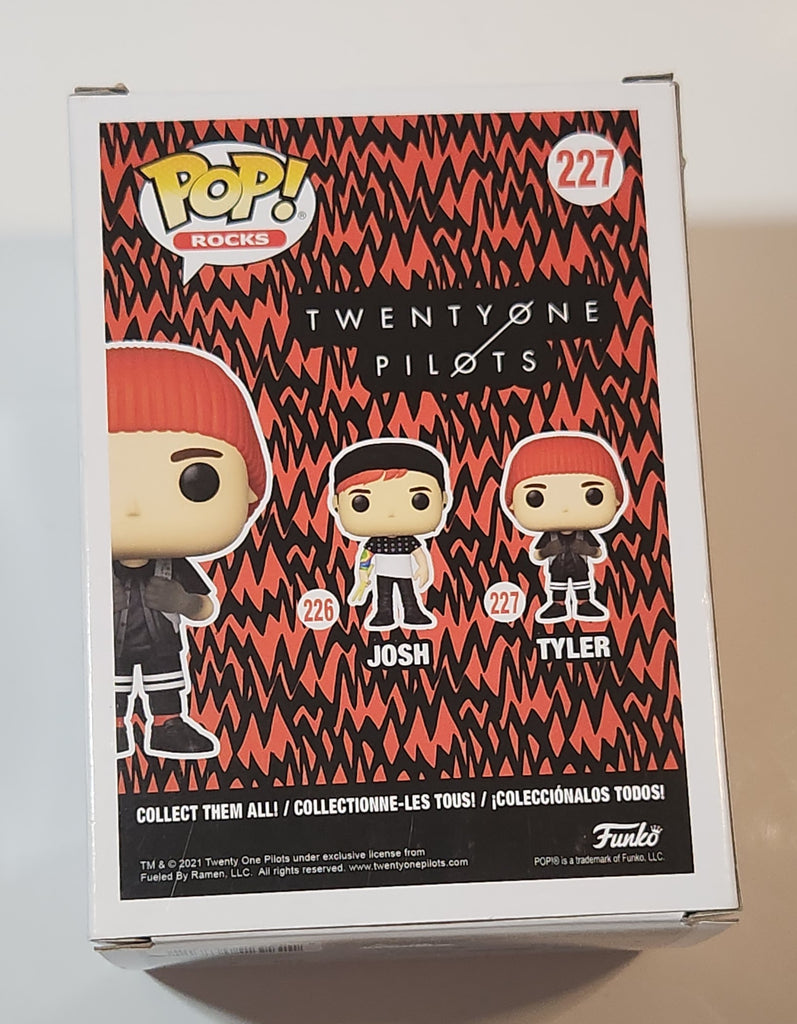 2021 Funko Pop! Rocks #227 Twenty One Pilots Tyler Toy Vinyl Figure Ne ...