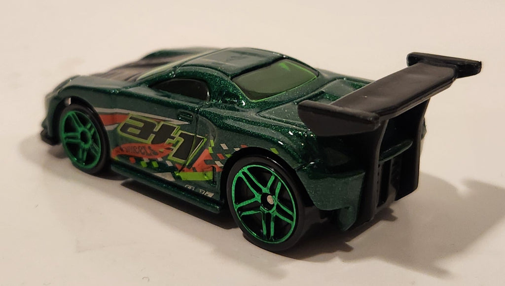 2004 Hot Wheels First Editions Tooned Toyota MR2 Green Die Cast Toy Ca ...