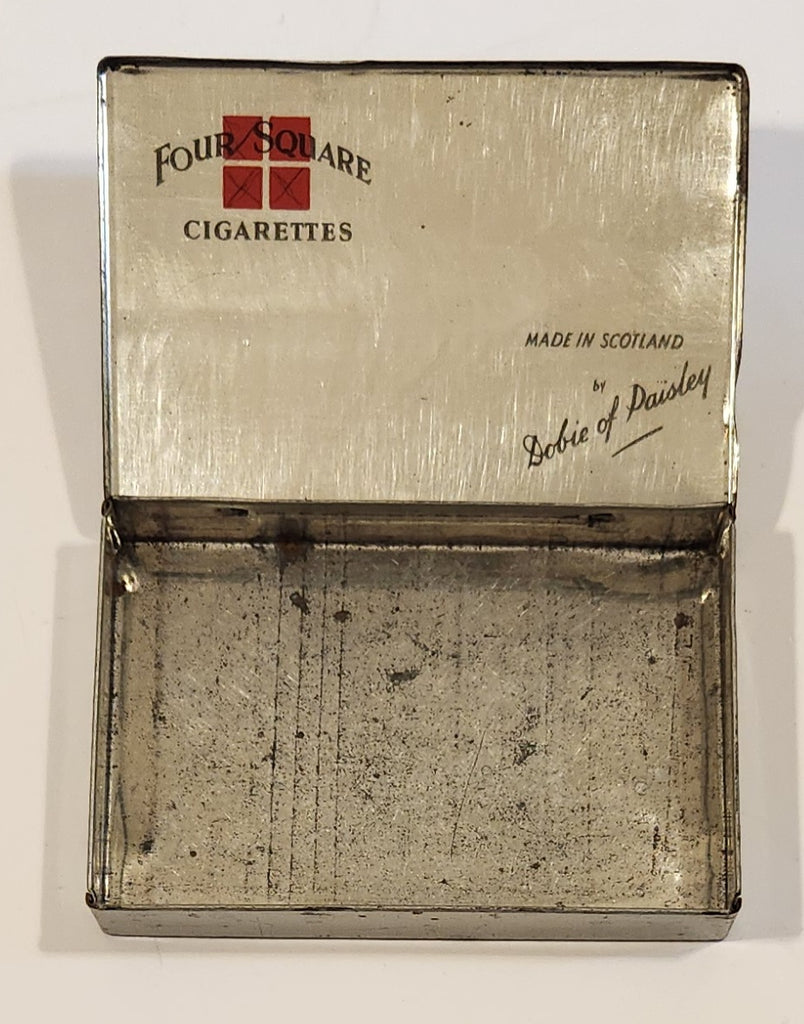 Vintage Dobie of Paisley Four Square Cigarettes Tin Metal Case ...