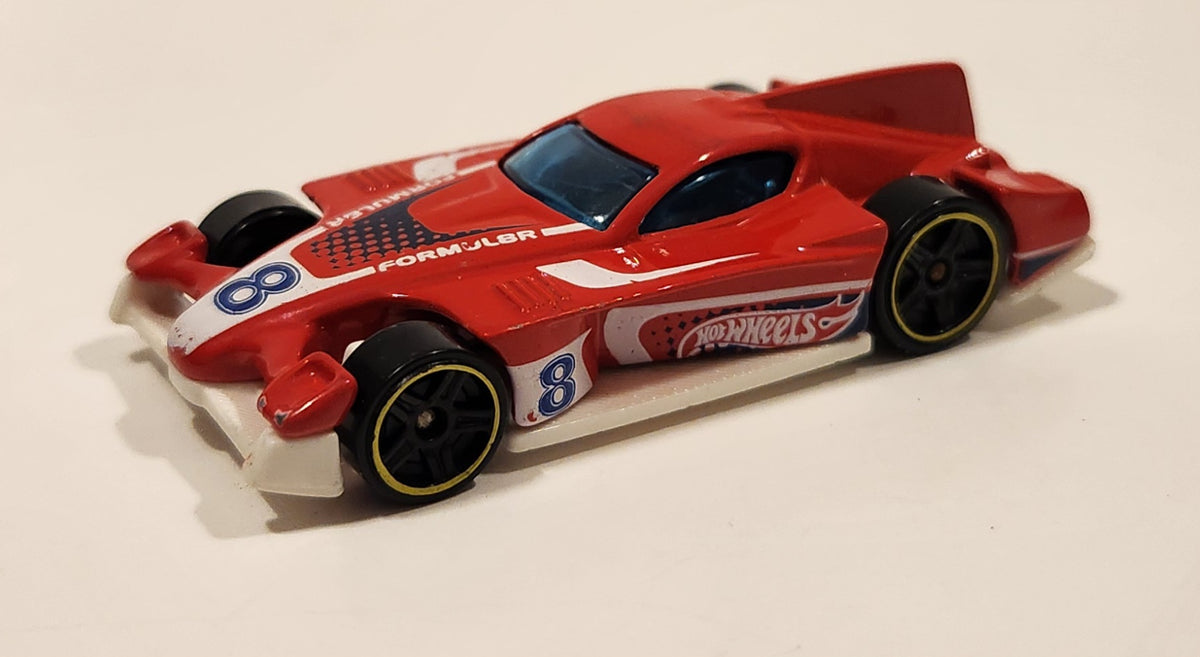 2014 Hot Wheels HW Race: Thrill Racers Formul8r Red Die Cast Toy Car V ...