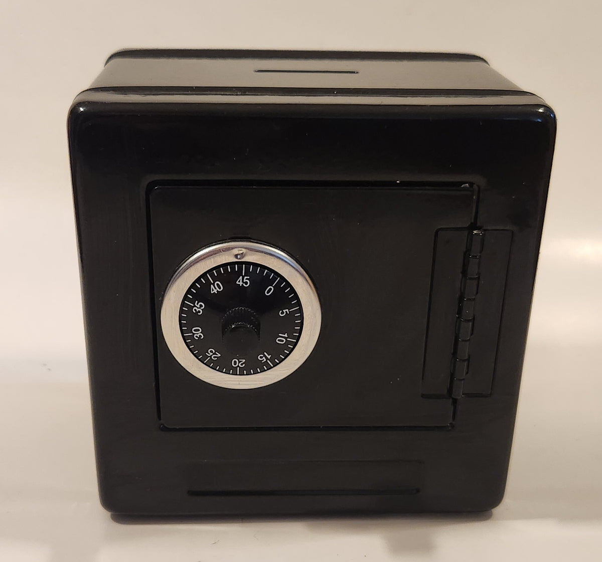 Black Metal Combination Safe Coin Bank – Treasure Valley Antiques ...