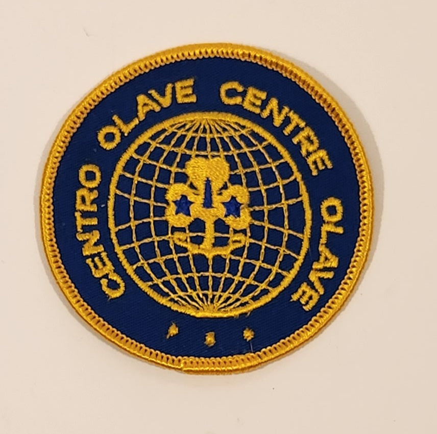 Girl Guides Centro Olave Centre Olave Embroidered Fabric Patch Badge ...
