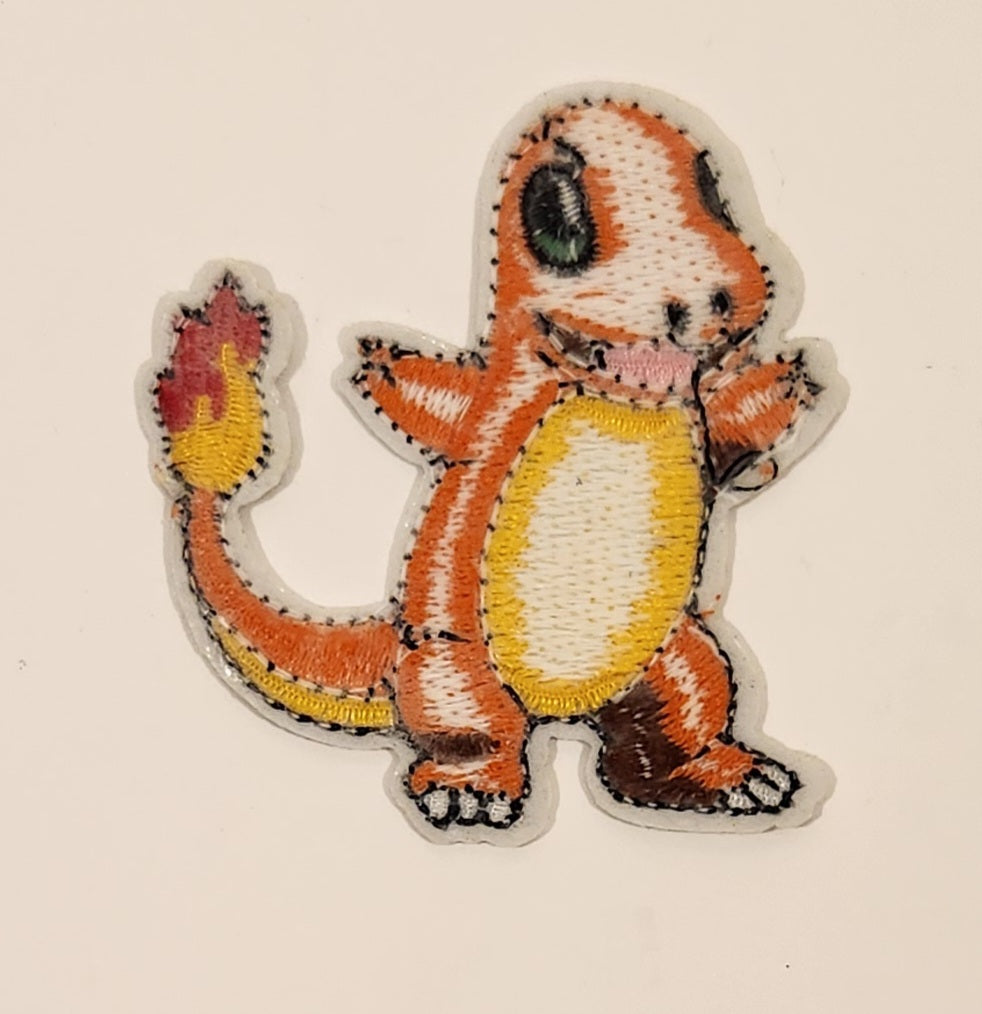 Pokemon Charmander Embroidered Fabric Patch Badge – Treasure Valley Antiques & Collectibles