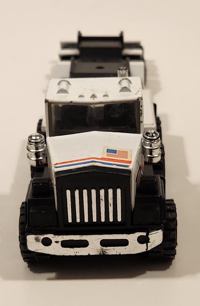 1986 Remco NASA Semi Tractor and Trailer Pressed Steel Toy Car Vehicle ...