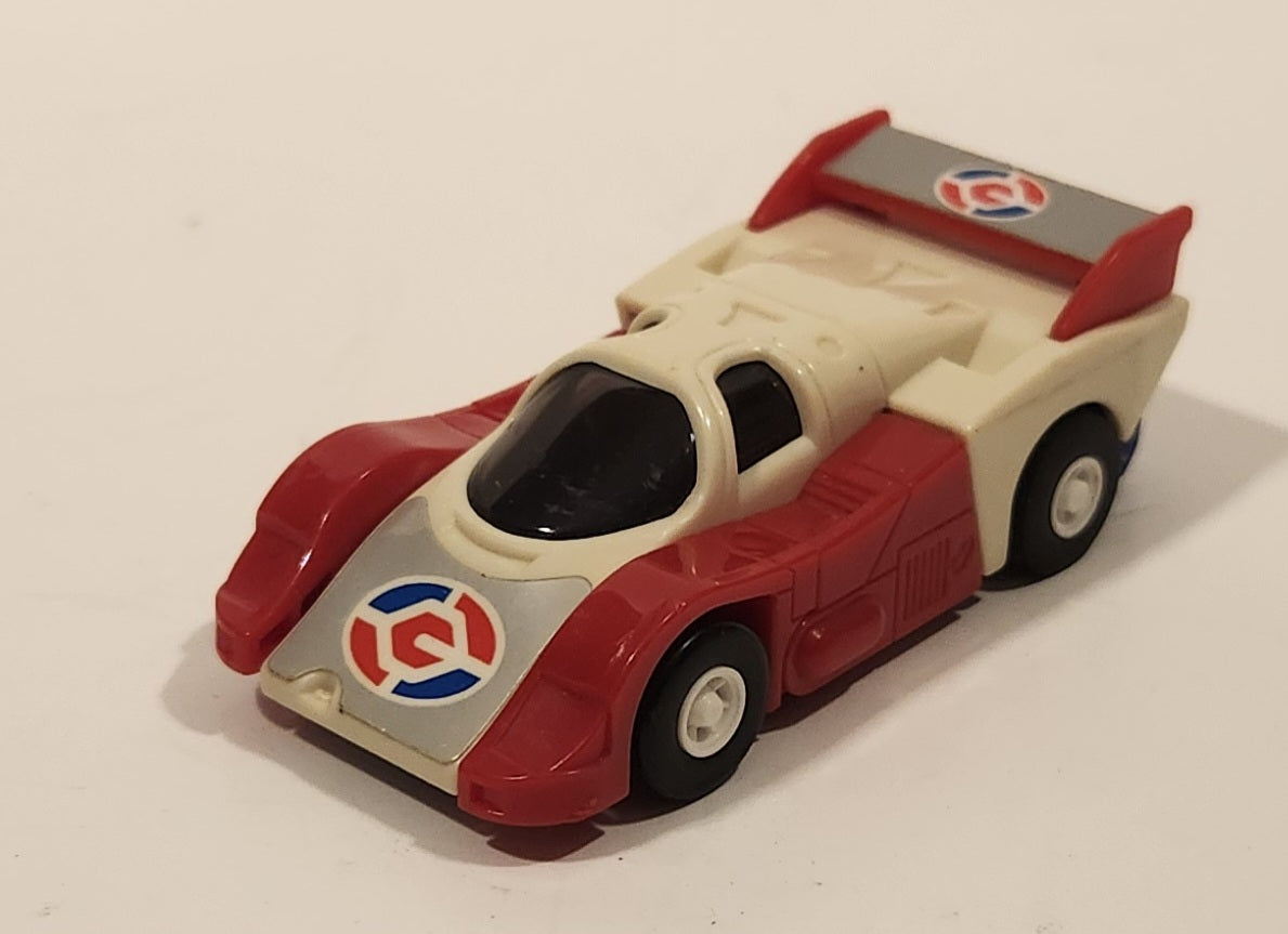 1985 McDonald's Tomy Japan Gobot Commandrons Motron Red Blue White Tra ...