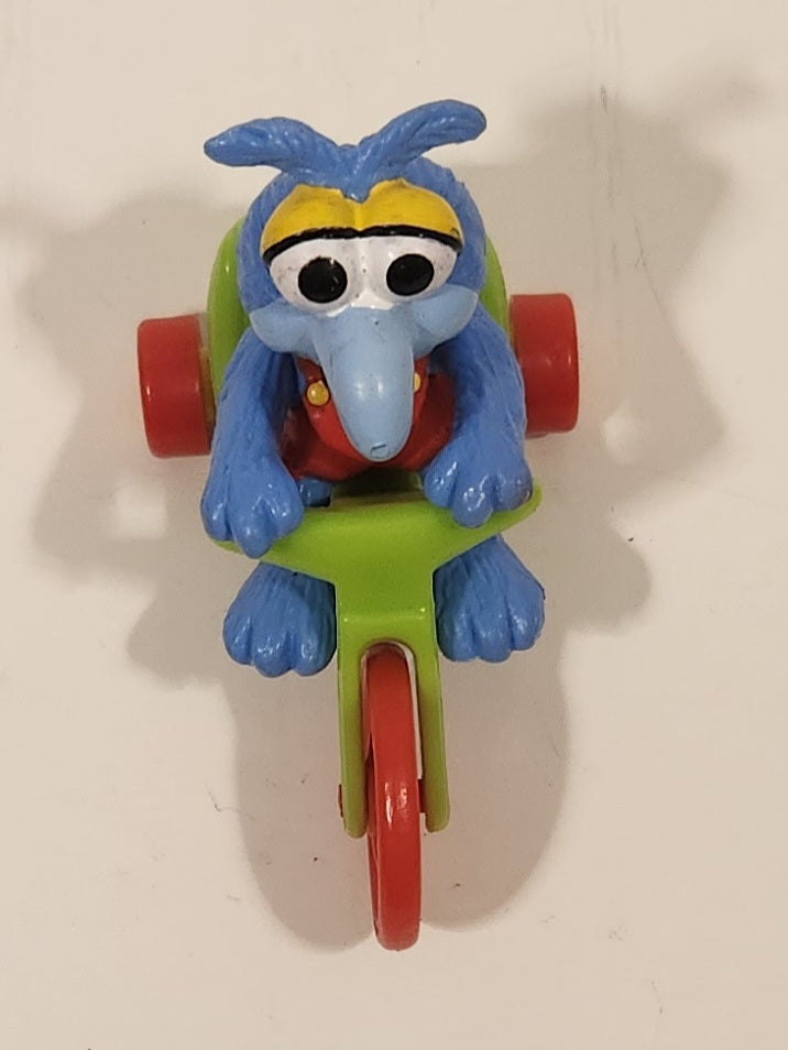 1986 McDonald's Muppet Babies Baby Gonzo with Green Trike 2" Tall Toy ...