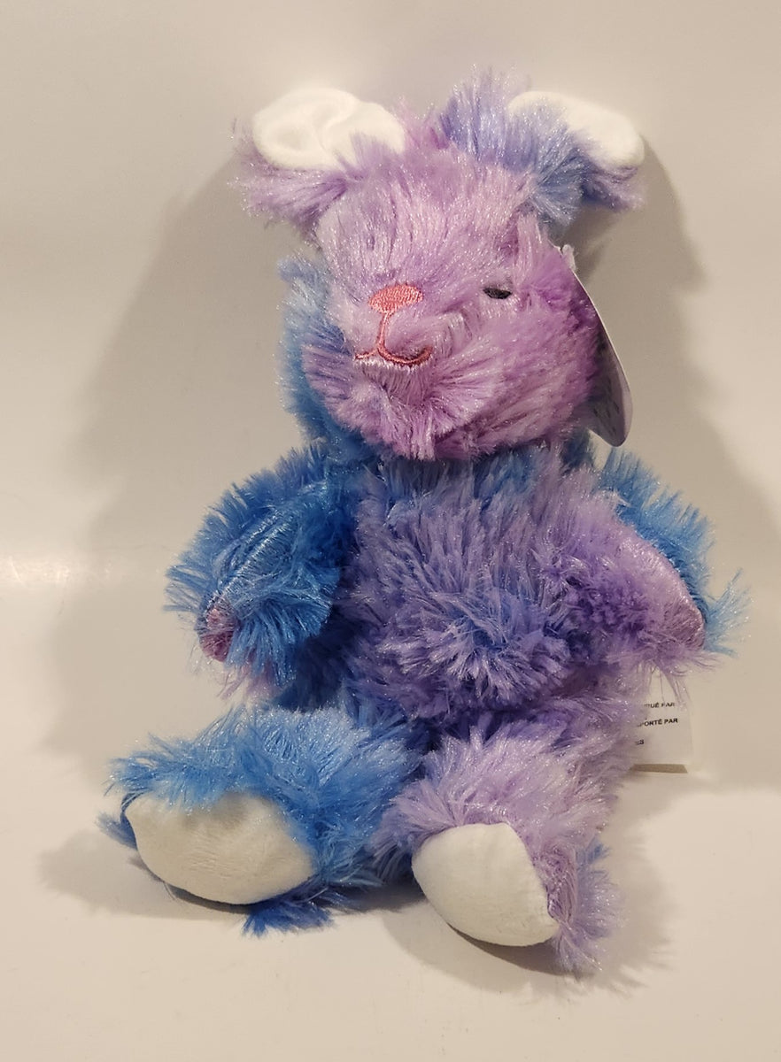 Greenbrier Fuzzy Friends Blue and Purple Bunny Rabbit 10" Stuffed Plus ...