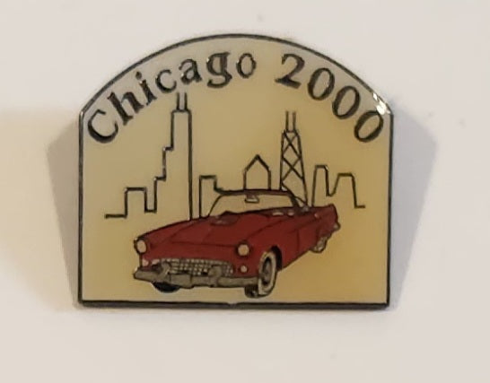 Chicago 2000 Thunderbird Club Convention Metal Lapel Pin – Treasure ...
