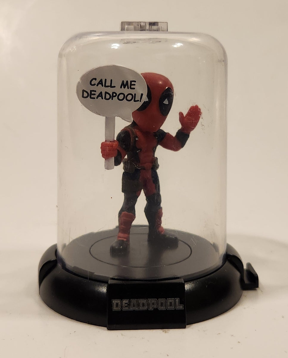 Zag Toys Domez Marvel Deadpool Call Me Deadpool! Toy Figure in Dome Ca ...