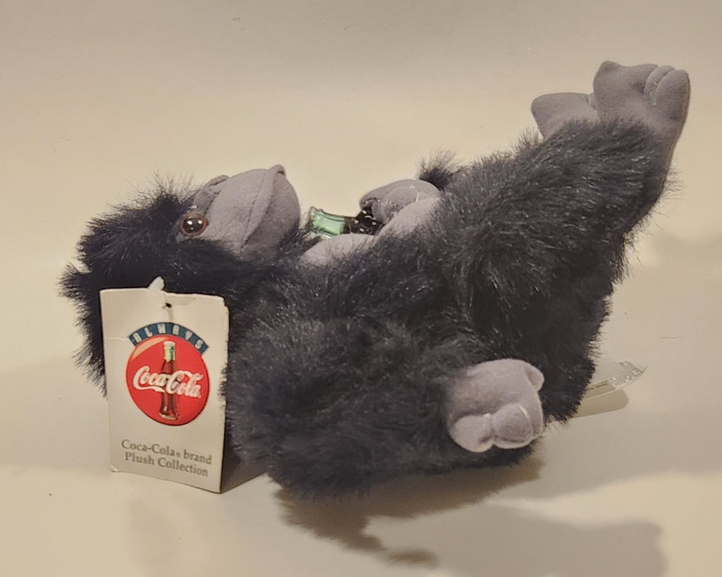 1996 Play By Play Coca Cola Gorilla 10" Tall Toy Stuffed Plush Mascot ...