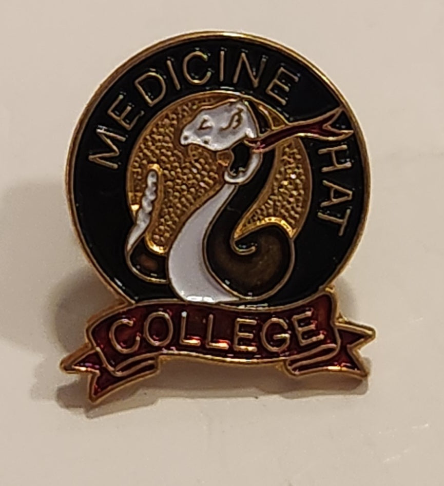 Medicine Hat College Snake Enamel Metal Lapel Pin – Treasure Valley ...