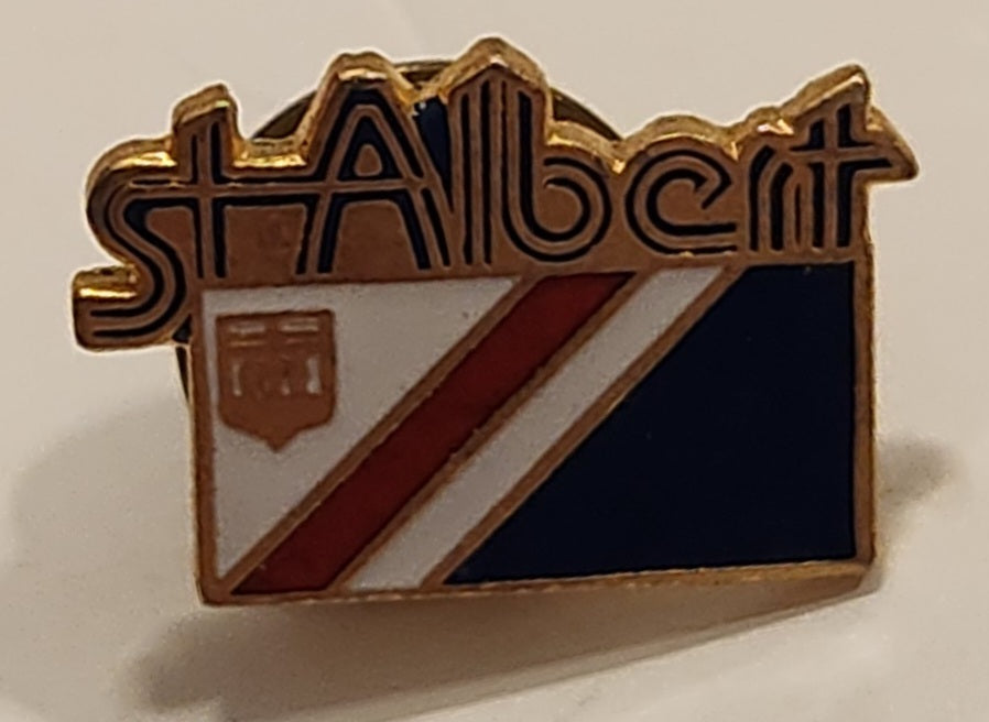 St Albert Alberta Enamel Metal Lapel Pin – Treasure Valley Antiques ...