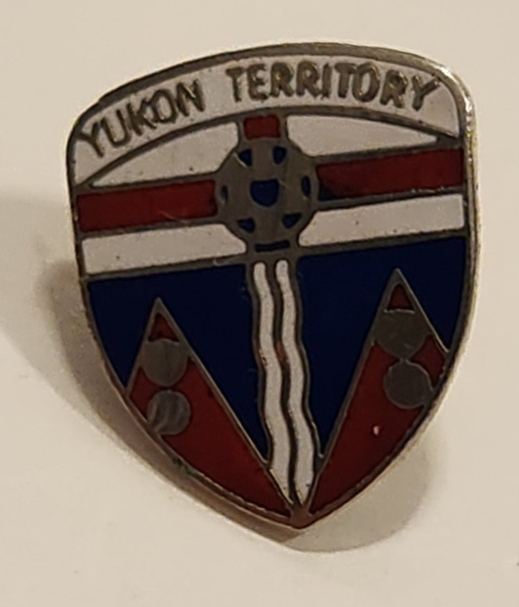 Yukon Territory Canada Territorial Flag Enamel Metal Lapel Pin ...