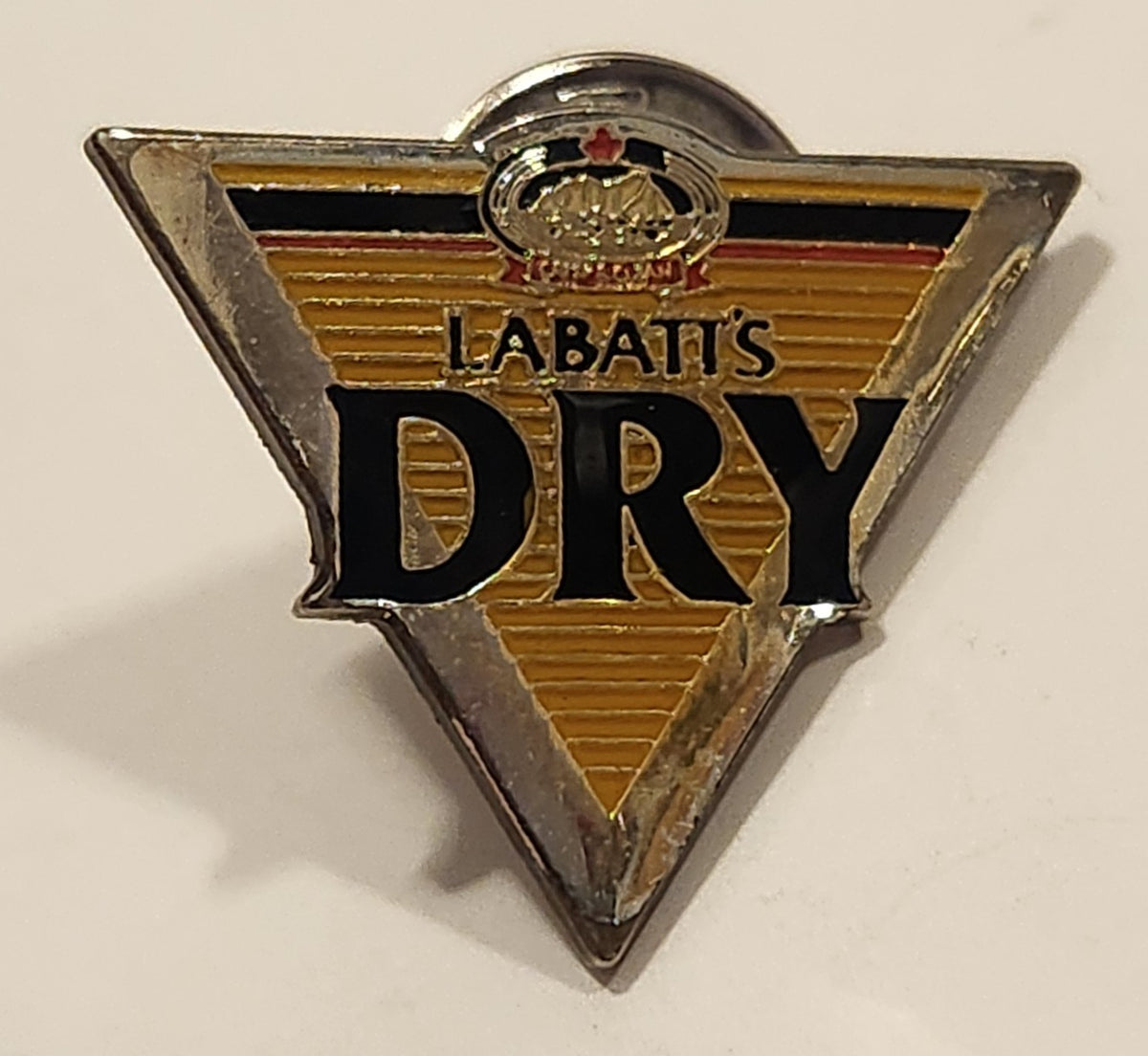 Labatt's Dry Beer Enamel Metal Lapel Pin – Treasure Valley Antiques ...