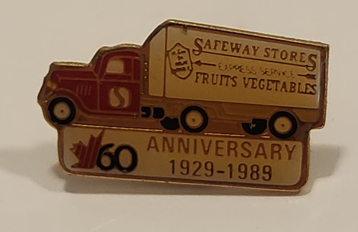 1929 to 1989 Safeway 60th Anniversary Fruits Vegetables Semi Truck The ...