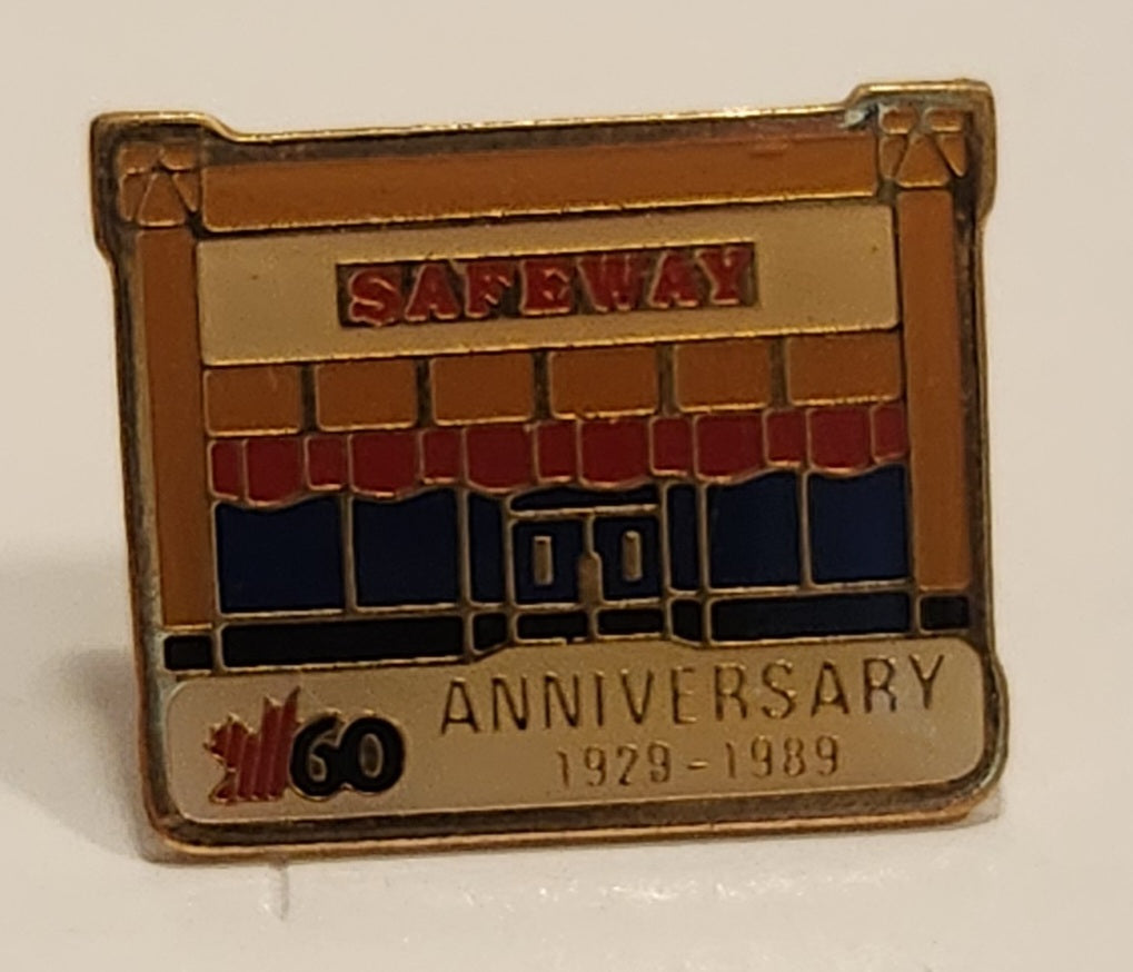 1929 to 1989 Safeway 60th Anniversary Store Front Themed Enamel Metal ...