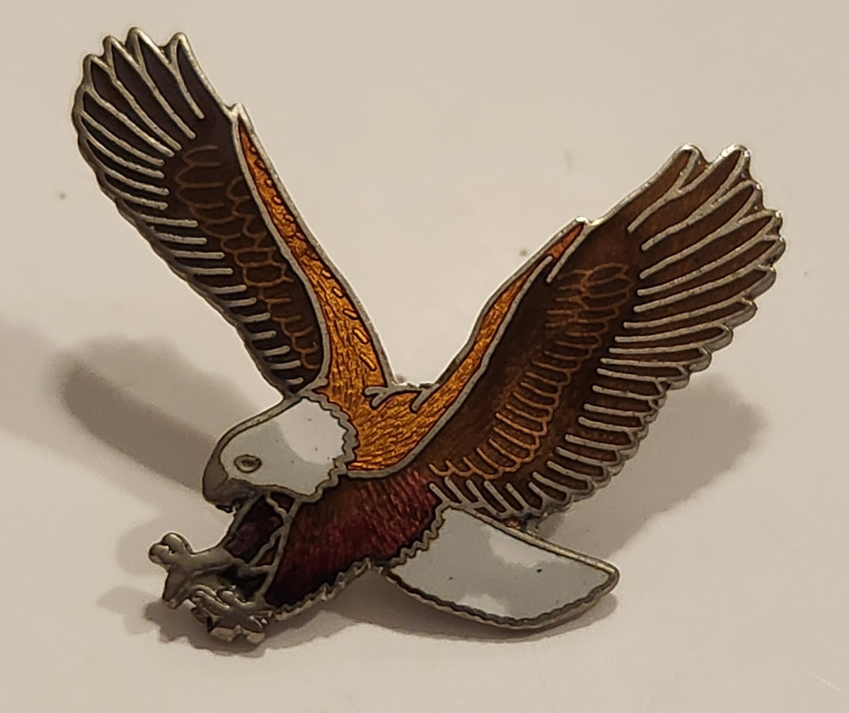 Flying Eagle Metal Lapel Pin Eagle Metal Lapel Pin – Treasure Valley ...